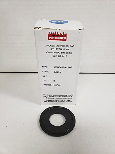 1" TRI CLAMP BUNA CIP GASKET: Amazon.com: Industrial & Scientific