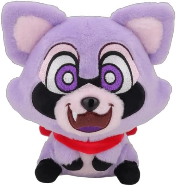 Indigo Park Plush Toy,20CM Rambley The Raccoon Plushies Toy,Purple ...
