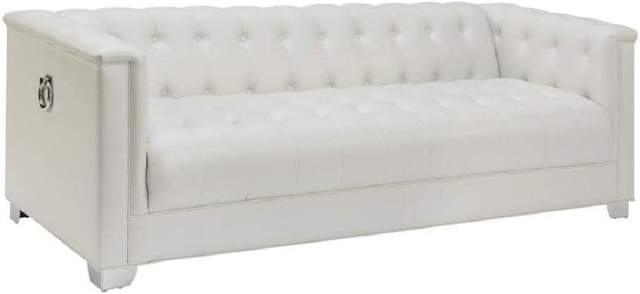 Amazon.com: Coaster Furniture Chaviano Collection 87 inch Sofa with ...
