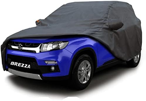 GARREGE BREZZA Car Cover Waterproof 2023 2024 Models with Free Bag and ...