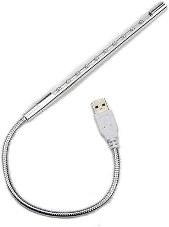 Amazon.com: Jixik USB LED Night Lights Flexible 5V Laptop Keyboard ...