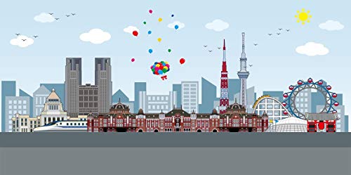 Baocicco 12x8ft Polyester Cartoon Japanese Tokyo City Backdrop Tokyo ...