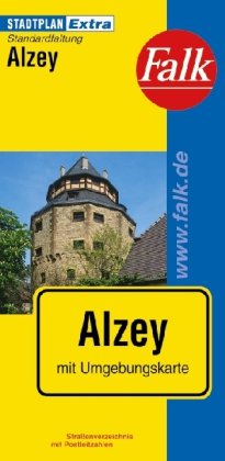 Falk Stadtplan Extra Standardfaltung Alzey: Mit Umgebungskarte ...