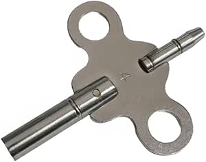 Amazon.com: Double end Clock Winding Key Size 4 Square Hole 3.25mm and ...