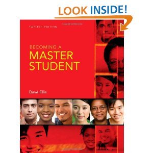 Becoming A Master Student 12th edition 12th (Twelveth) Edition: Dave ...