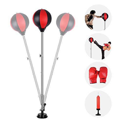Buy Wodesid Boxing Ball Set Free Standing Boxing Punching Bag Reflex ...