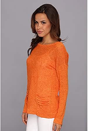 Amazon.com: Christin Michaels Women's Shyloh Top Satsuma XL : Clothing ...