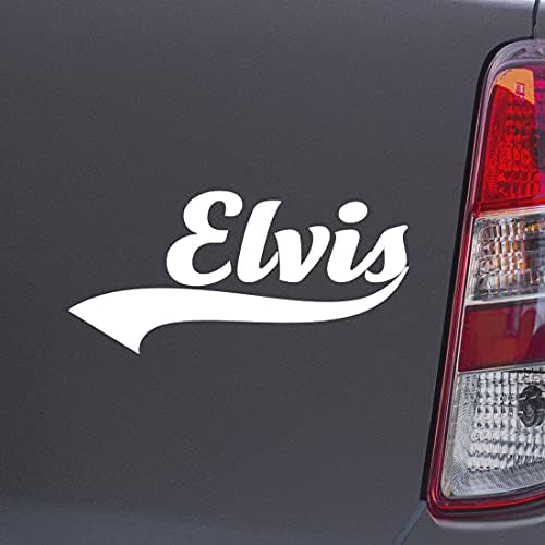 Amazon.com: Custom Brother - Elvis Name White Color Car Laptop Wall ...