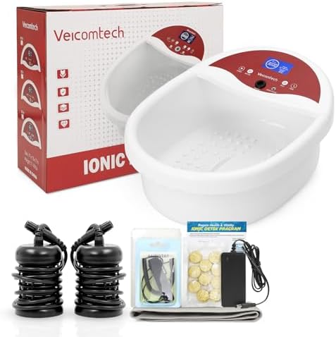 Amazon.com: Vital Vibes Ultimate Ionic Foot Bath Detox Machine - Foot ...