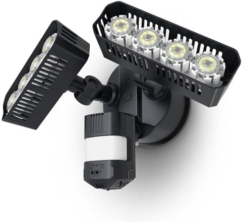 SANSI Upgraded 25W Motion Sensor Outdoor Light 3000LM Flood Lights ...