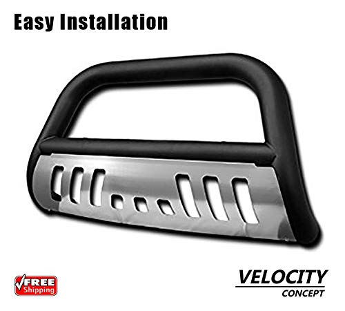 Buy 3" HD Heavyduty Matte Black Bull Bar Compatible with 1997-2004 ...