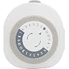 GE 15153 Indoor Plug-in 24-Hour Heavy-Duty Mechanical Timer - Plug In ...