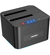 Amazon.com: FIDECO Hard Drive Enclosure, USB 3.0 to SATA Hard Drive ...