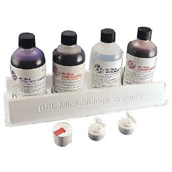 BD Diagnostic 212525 Gram Crystal Violet Stain Solution, 250 mL (Pack ...