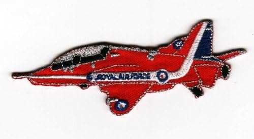 Amazon.com: Sew-on Iron-on Embroidered Patch British RAF Red Arrow ...