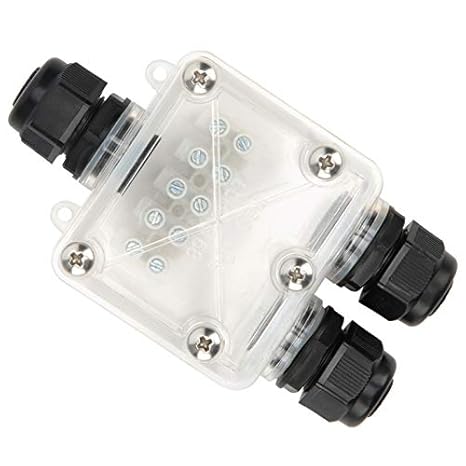 3NH® 3 Way Junction Box, 24A 450V Fireproof Distribution Cable ...