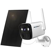GENBOLT 3G/4G LTE Cellular Solar Security Camera Outdoor Wireless, 8W ...