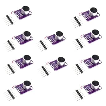 10pcs Electret Microphone Amplifier MAX4466 Module Adjustable Gain Blue ...