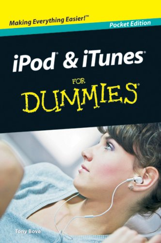 IPod & ITunes for Dummies Pocket Edition: Tony Bove: 9780470548271 ...