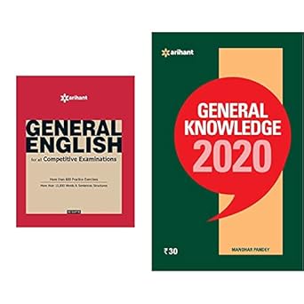 Buy General English for All Competitive Examinations + General Knowledge 2020 (Set of 2 Books ...