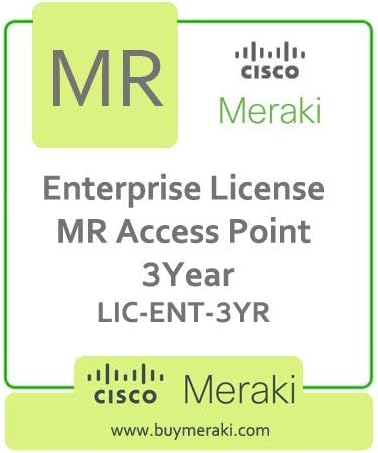 Amazon.com: Meraki MR Series Enterprise Edition Licence, 3-Year, 1 ...