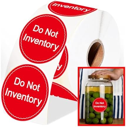 Amazon.com: Do Not Inventory Labels 2 inch Do Not Inventory Stickers ...