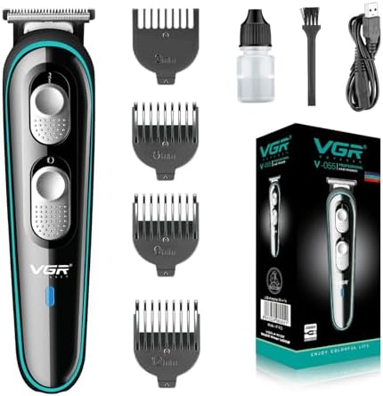 Amazon.com: VGR 906 Fresh Fade Professional Hair Trimmer, 9000rpm Zero ...