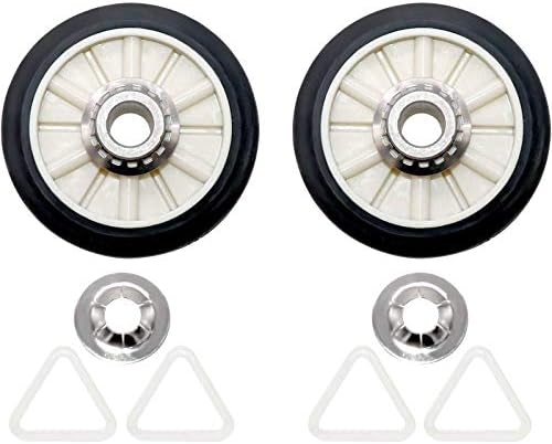 Amazon.com: 349241T Dryer Rear Drum Support Roller Kit by Beaquicy ...