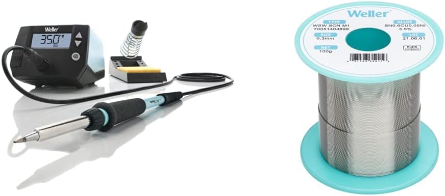 Weller WE1010NA Digital Soldering Station with Weller Lead Free Solder ...
