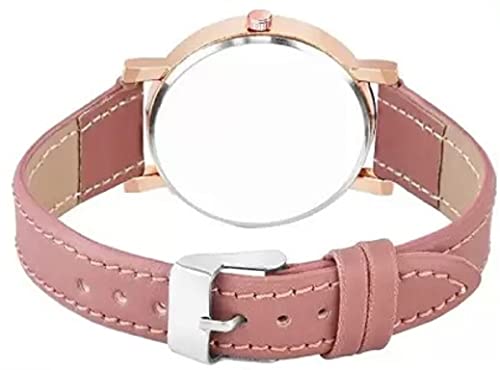 Buy CARTWINDOW Analog Girls Watch (Pink Dial & Pink Colored Strap ...