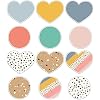 Amazon.com: Carson Dellosa We Belong 36-Piece Boho Heart and Dot ...
