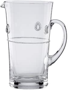 Amazon.com: Lenox Crystal French Perle Handled Pitcher : Home & Kitchen