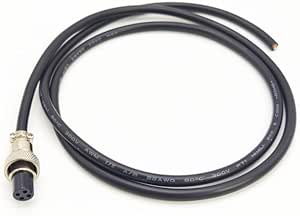 Amazon.com: GX12 4 Pin Cable Single Female Aviation Cordset, GX12 4 Pin ...
