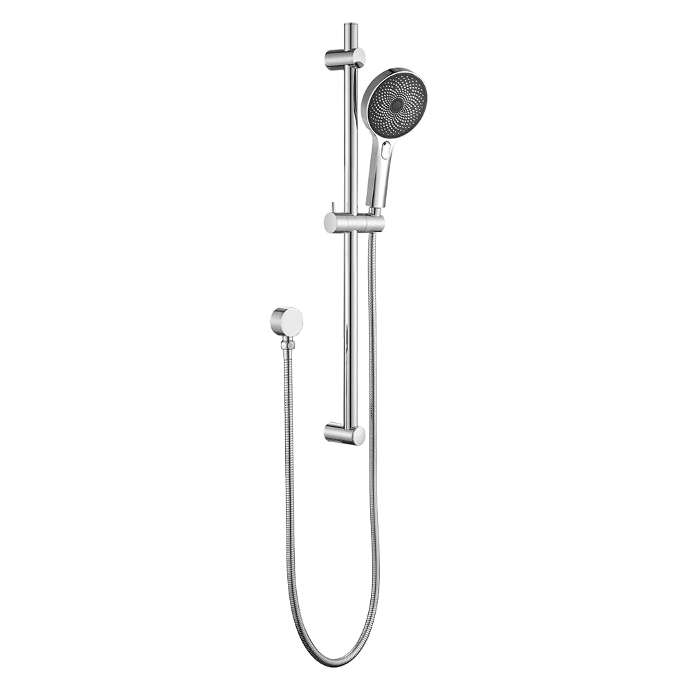 Decaura Adjustable Sliding Bar with 3-Mode Handheld Shower Head Soft ...