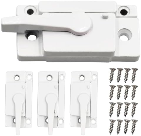 Miayaya 4 Pack Sliding Window Sash Locks Cam Action Window Locks Window ...