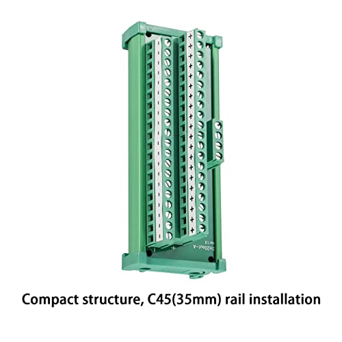 Snapklik.com : 2 In 20 Out Terminal Blocks Module, 25A DIN Rail And ...