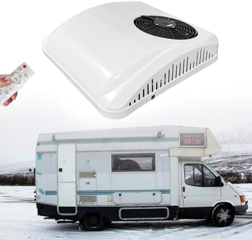 Amazon.com: 8500 BTU RV Air Conditioner with Heat 12V - Universal ...