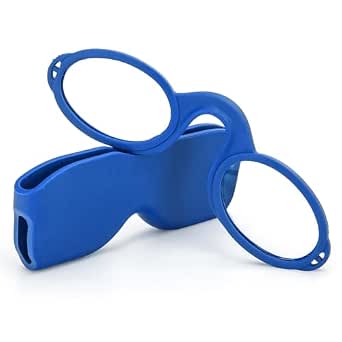 Buy REAVEE Ultrathin Templeless Reading Glasses Men Women Small Flat ...