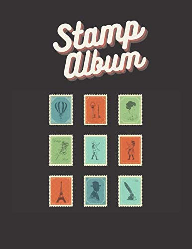 Amazon | Stamp Album: Stamp Album For Stamp Collectors Stamp Collection ...