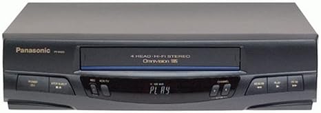 Amazon.com: Panasonic PV-9450 4-Head Hi-Fi VCR : Electronics