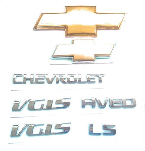 Car Badge Emblem Monogram Logo Decal Wraps Sticker 3d For Chevrolet ...