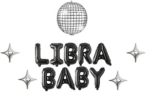 Amazon.com: Ninalem's Party Libra Baby Balloon Banner, 21st Birthday ...