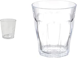 Amazon.co.jp: プラキラ(Plakira)タンブラーセット クリア クラッシュタンブラー250ml・ペタルタンブラー280ml : ホーム＆キッチン