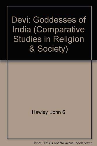 Amazon.com: Devi: Goddesses of India (Volume 7) (Comparative Studies in ...