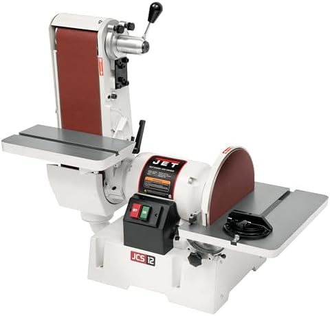 JET 6" x 48" Belt and 12" Disc Sander, 1-1/2 HP, 3Ph 230V (J-4202A ...