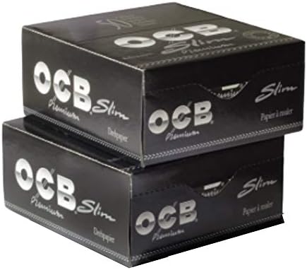 Original OCB Premium Rolling Papers full box ( 50 Booklets ) : Amazon ...