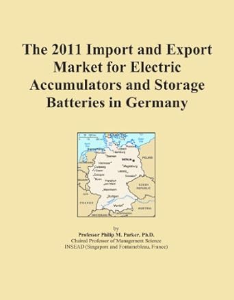 Amazon.co.jp: The 2011 Import and Export Market for Electric ...