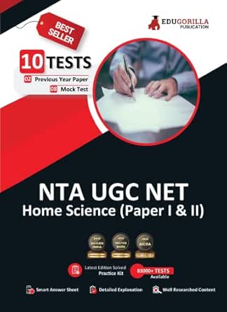 NTA UGC NET/JRF Home Science Book 2023 : Paper I and II (English ...