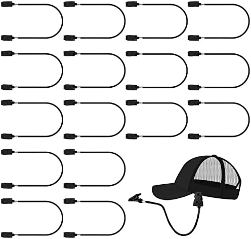 Amazon.com : Tigeen 16 Pcs Summer Hat Clip Windy Hat Strap Clips ...