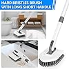 Amazon.com: Shower Scrubber Cleaning Brush with Long Handle, 57" Tub ...